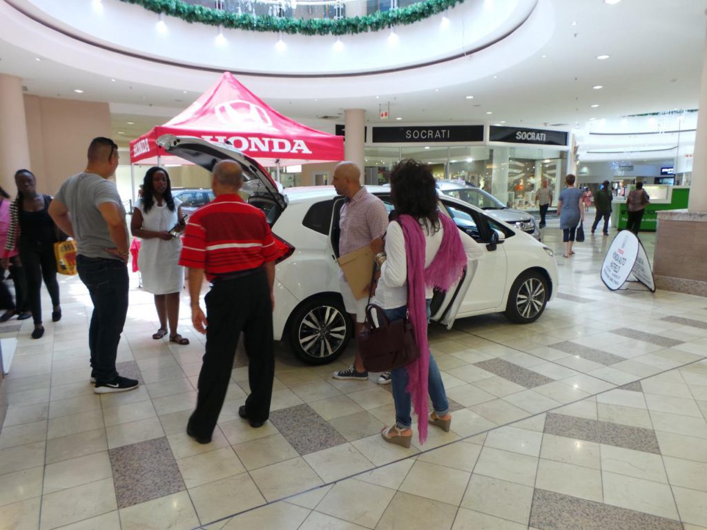 CMH Honda Menlyn Brooklyn Mall Display