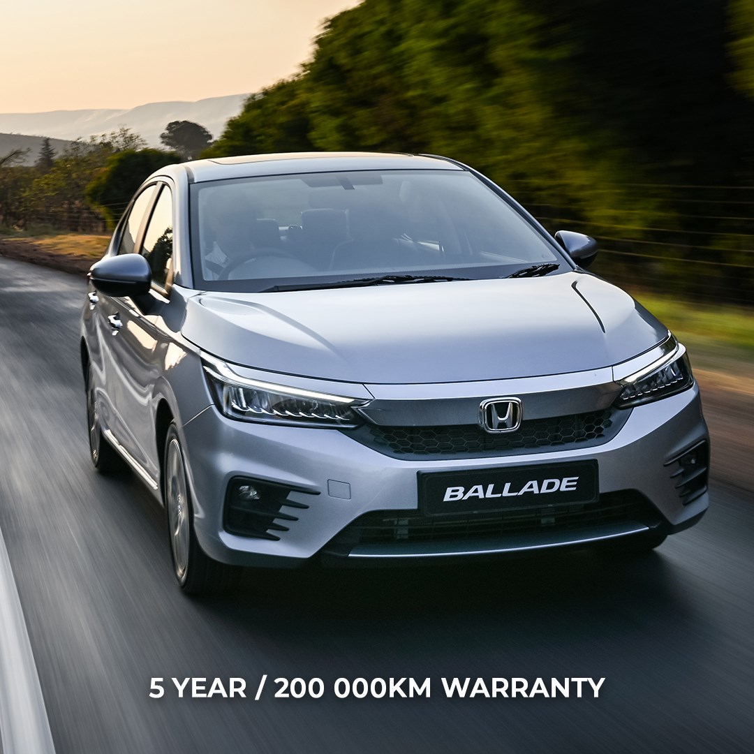 8th Generation Honda Ballade | CMH HONDA UMHLANGA